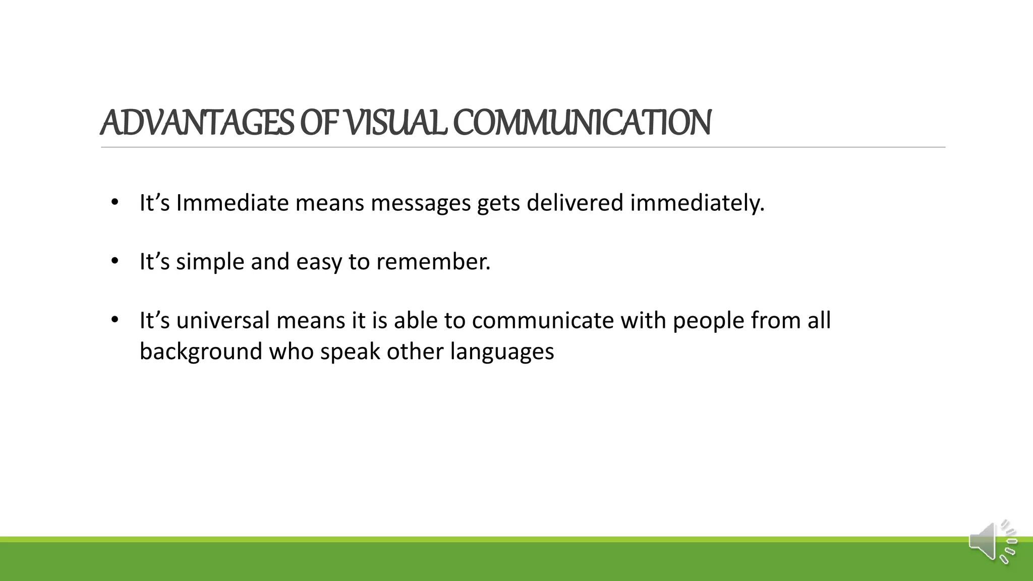 VISUAL COMMUNICATION | PPTX
