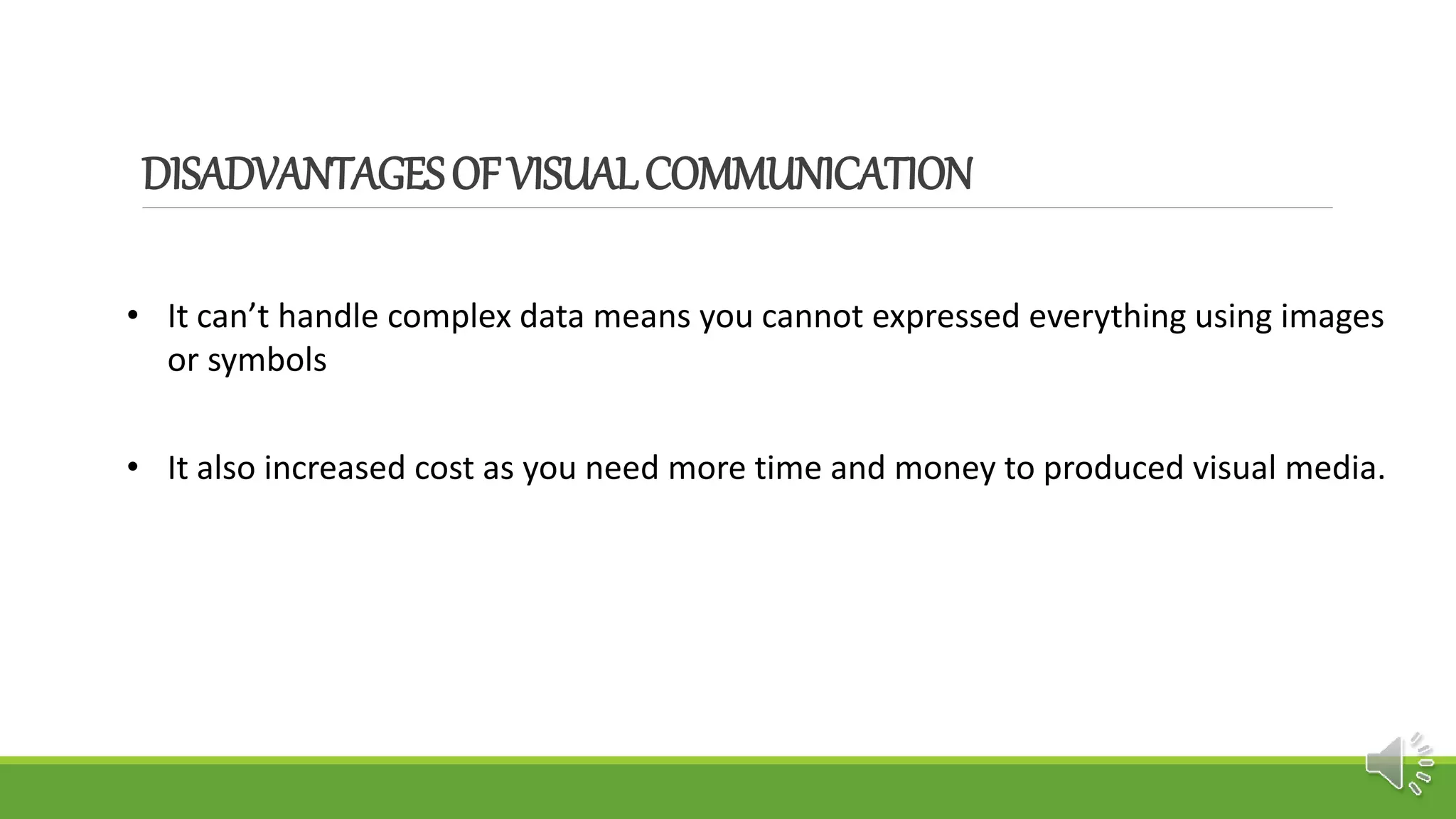 VISUAL COMMUNICATION | PPTX