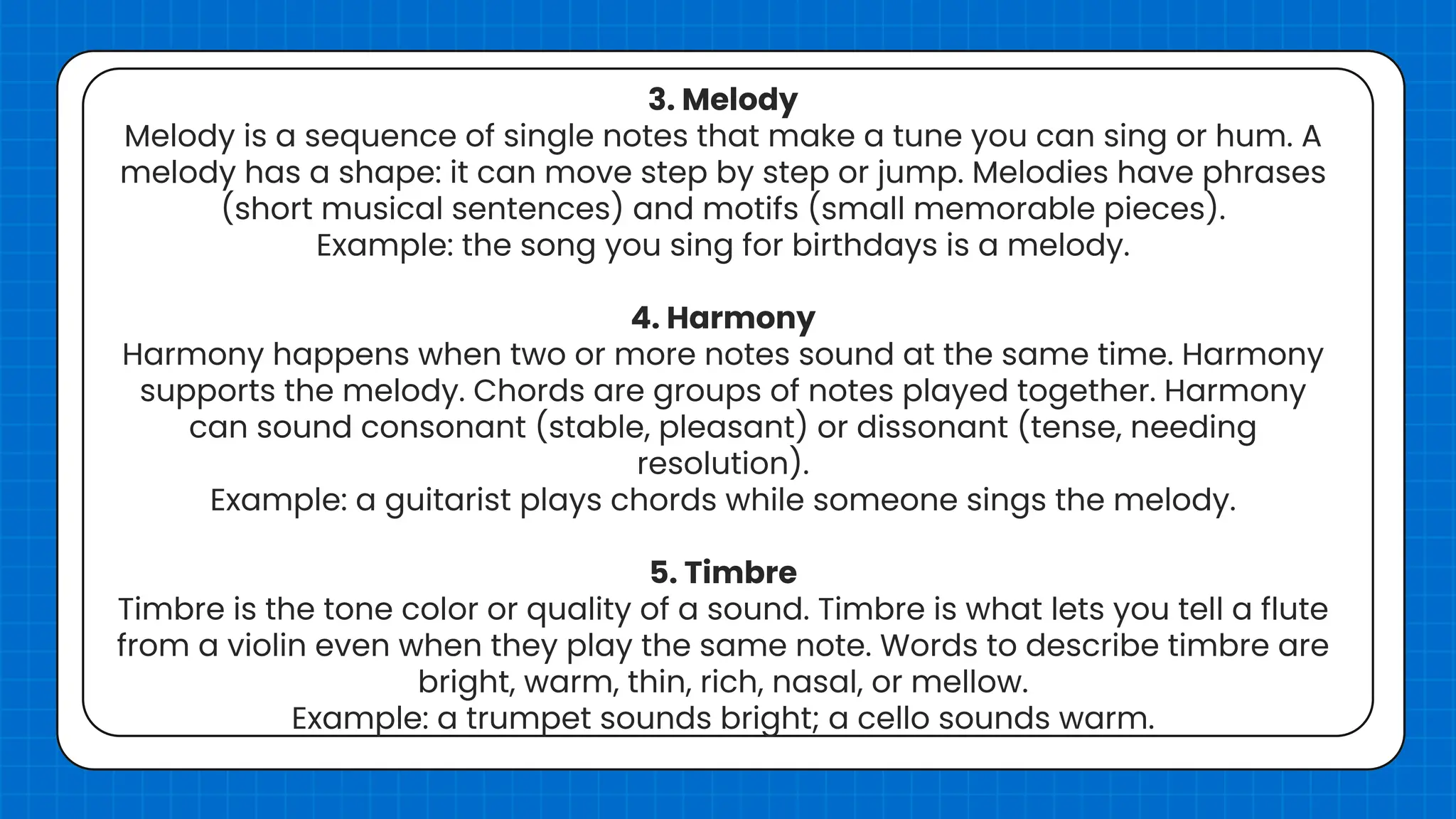 THE ELEMENT OF ART: Visuals and Auditory | PDF
