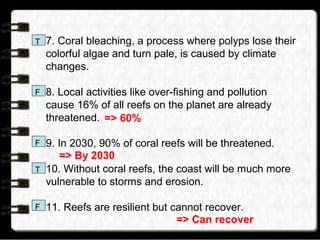 Listening Project - Coral Reef | PPT