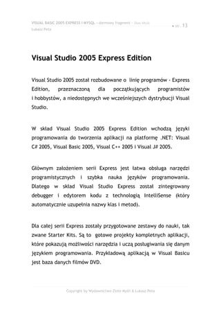 Visual basic-2005-express-i-mysql | PDF