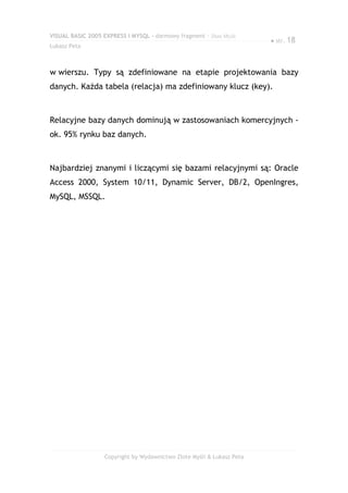 Visual basic-2005-express-i-mysql | PDF