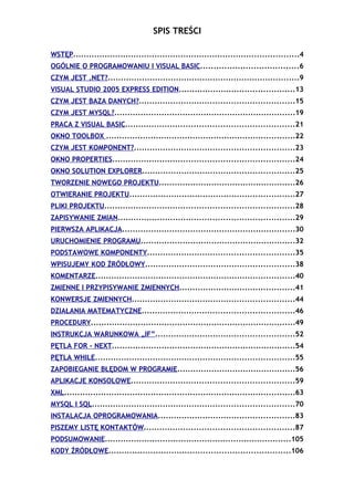 Visual basic-2005-express-i-mysql | PDF
