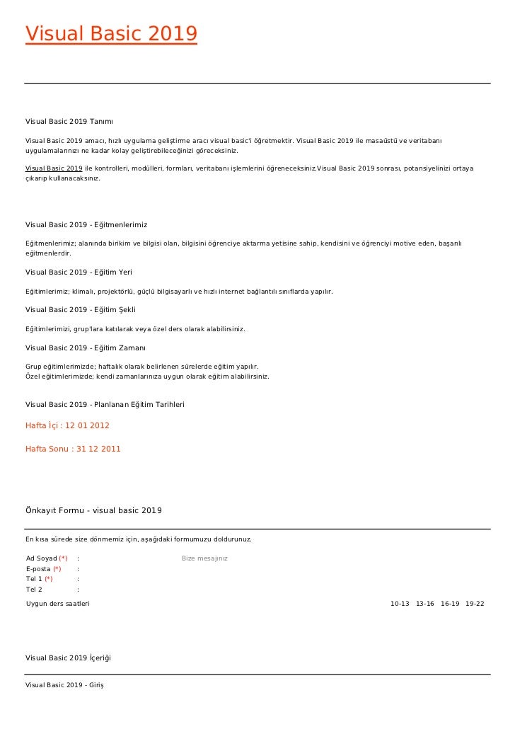 Visual basic-2019 Visual basic-2019