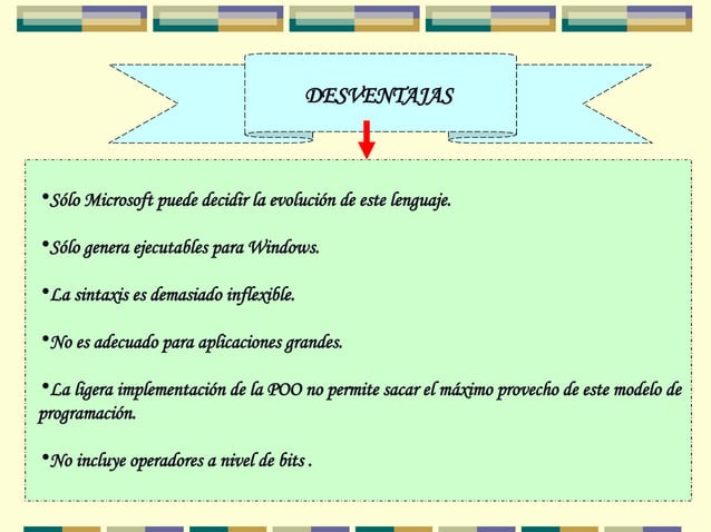 Visual Basic Como Lenguaje De Programación Orientado A Objetos Ppt