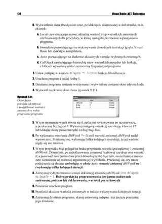Visual Basic .NET. Ćwiczenia | PDF