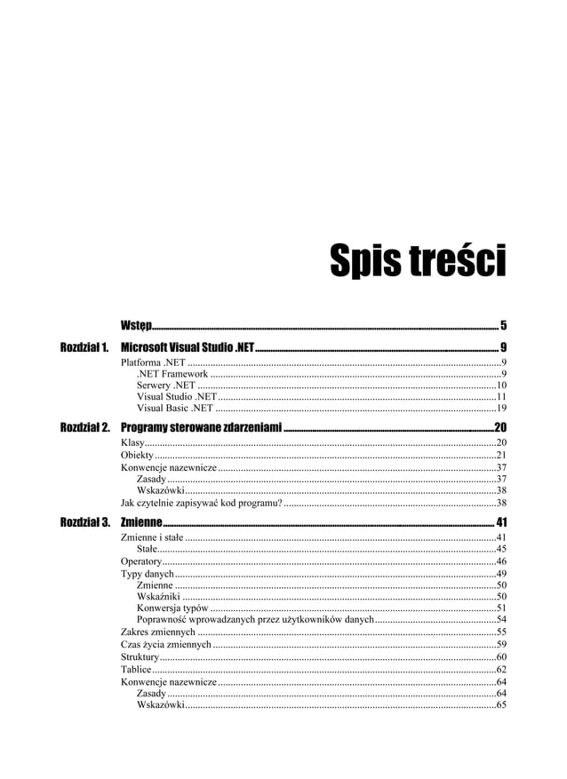 Visual Basic .NET. Ćwiczenia | PDF