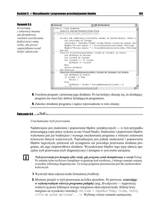 Visual Basic .NET. Ćwiczenia | PDF
