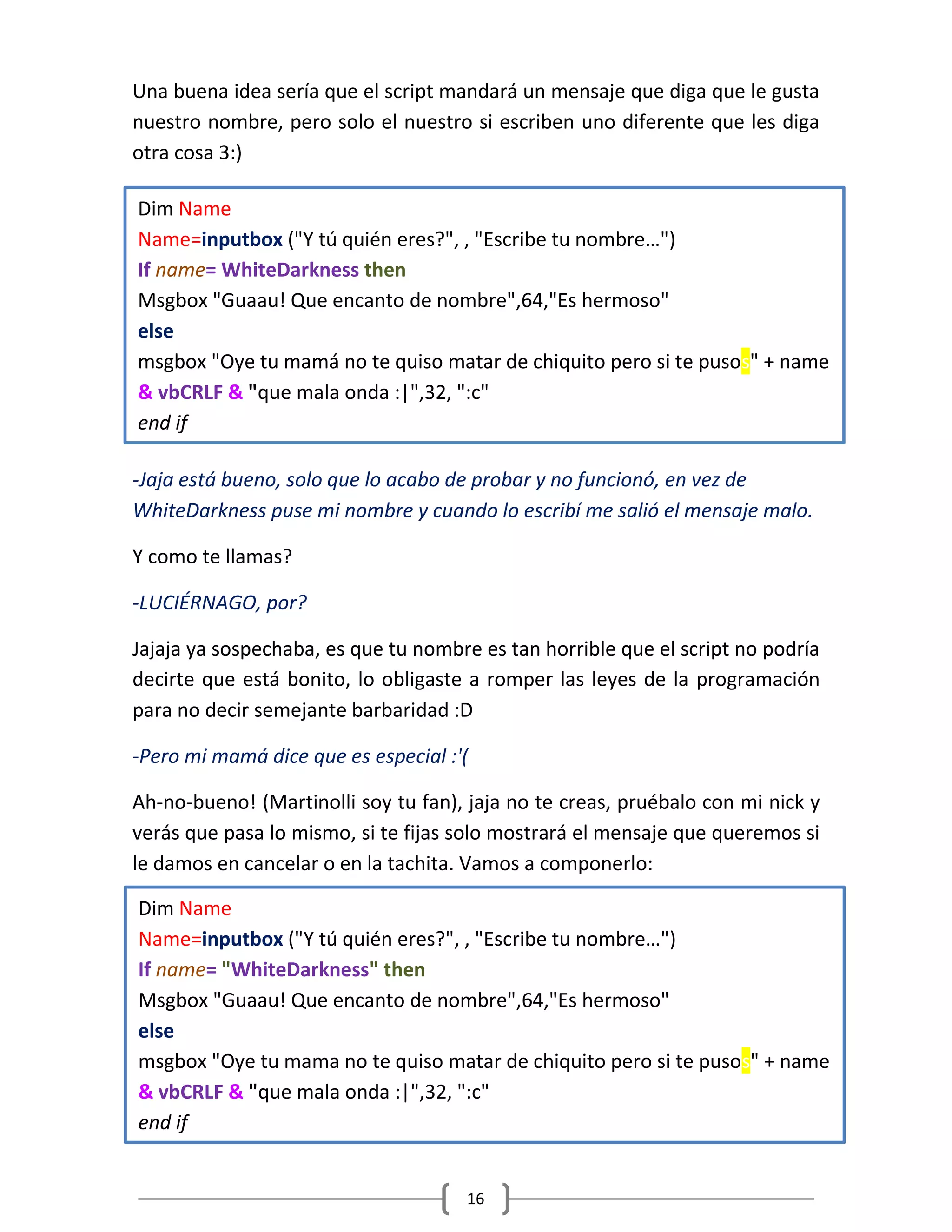 Visual Basic Script V1 Wd Pdf