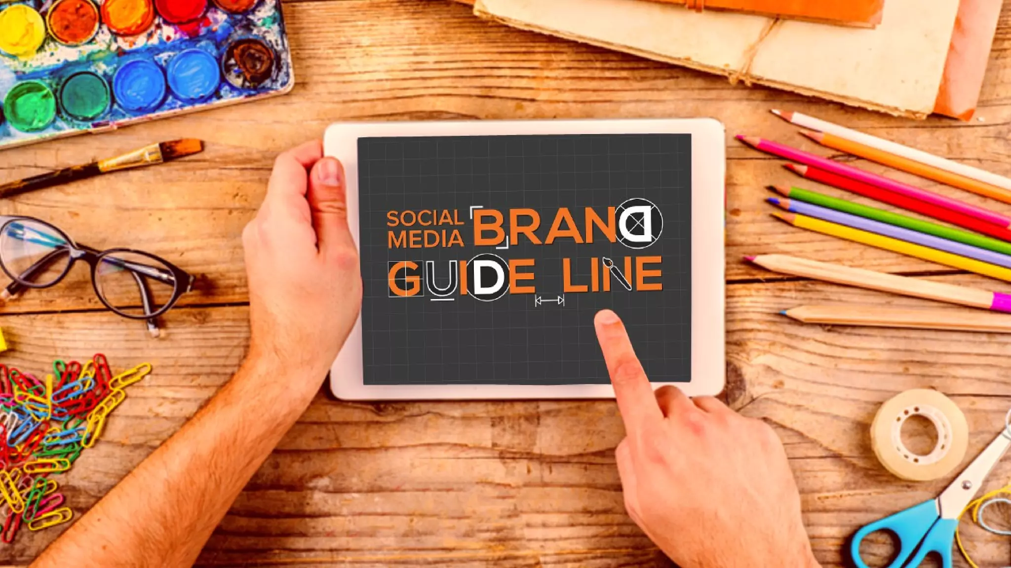 Visual Brand Guidelines to Manage Social Media Accounts | PPT
