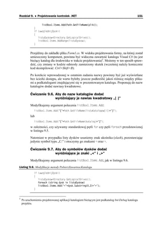 Visual C# 2005 Express Edition. Od podstaw | PDF