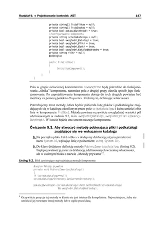 Visual C# 2005 Express Edition. Od podstaw | PDF