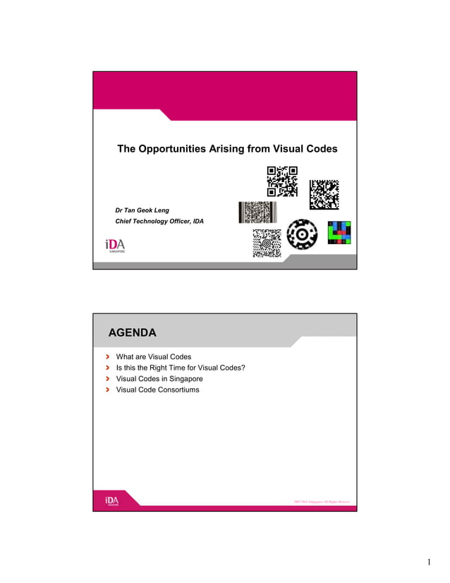 Visual Code Consortium Briefing | PPT