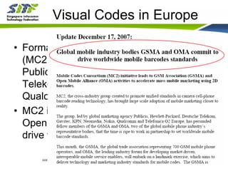 Visual Code Consortium Briefing | PPT