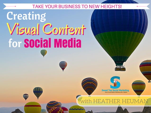 Create Visual Content for Social Media | PPT