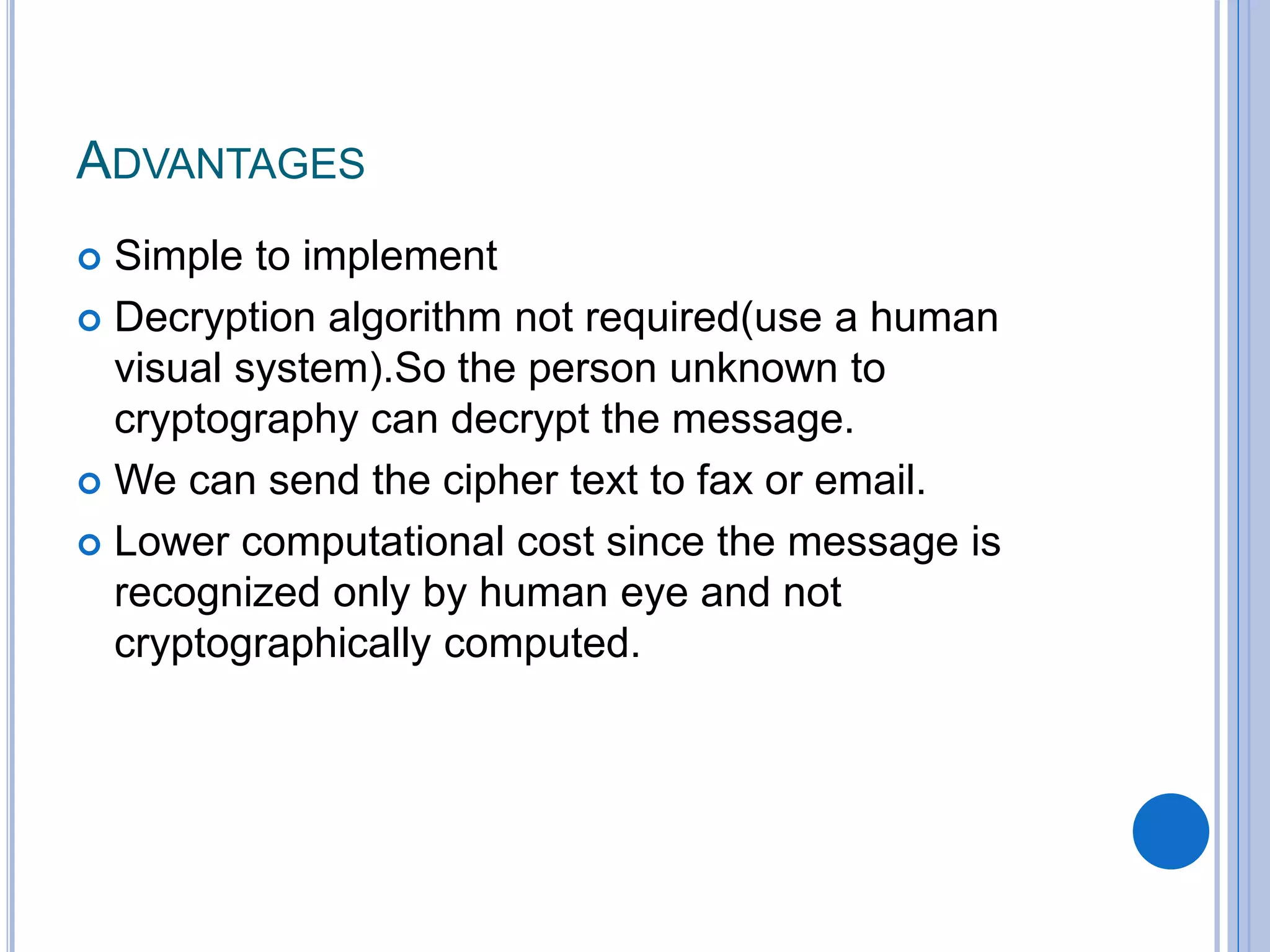 Visual cryptography | PPT