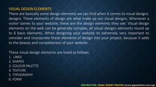 Visual Design Elements | PPT