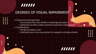 VISUAL-IMPAIRMENT-1.pptx sped 202 saint columban college | PPTX