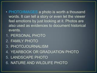 Visual information-and-media | PPTX