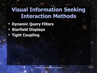 Visual Information Seeking: Tight Coupling of Dynamic Query Filters ...
