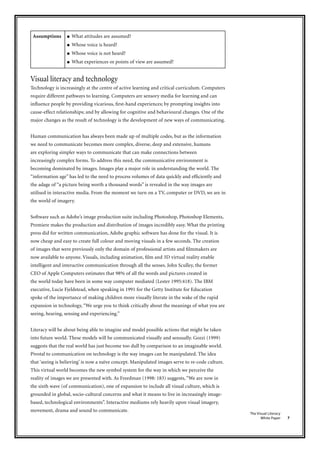 The Visual Literacy White Paper | PDF