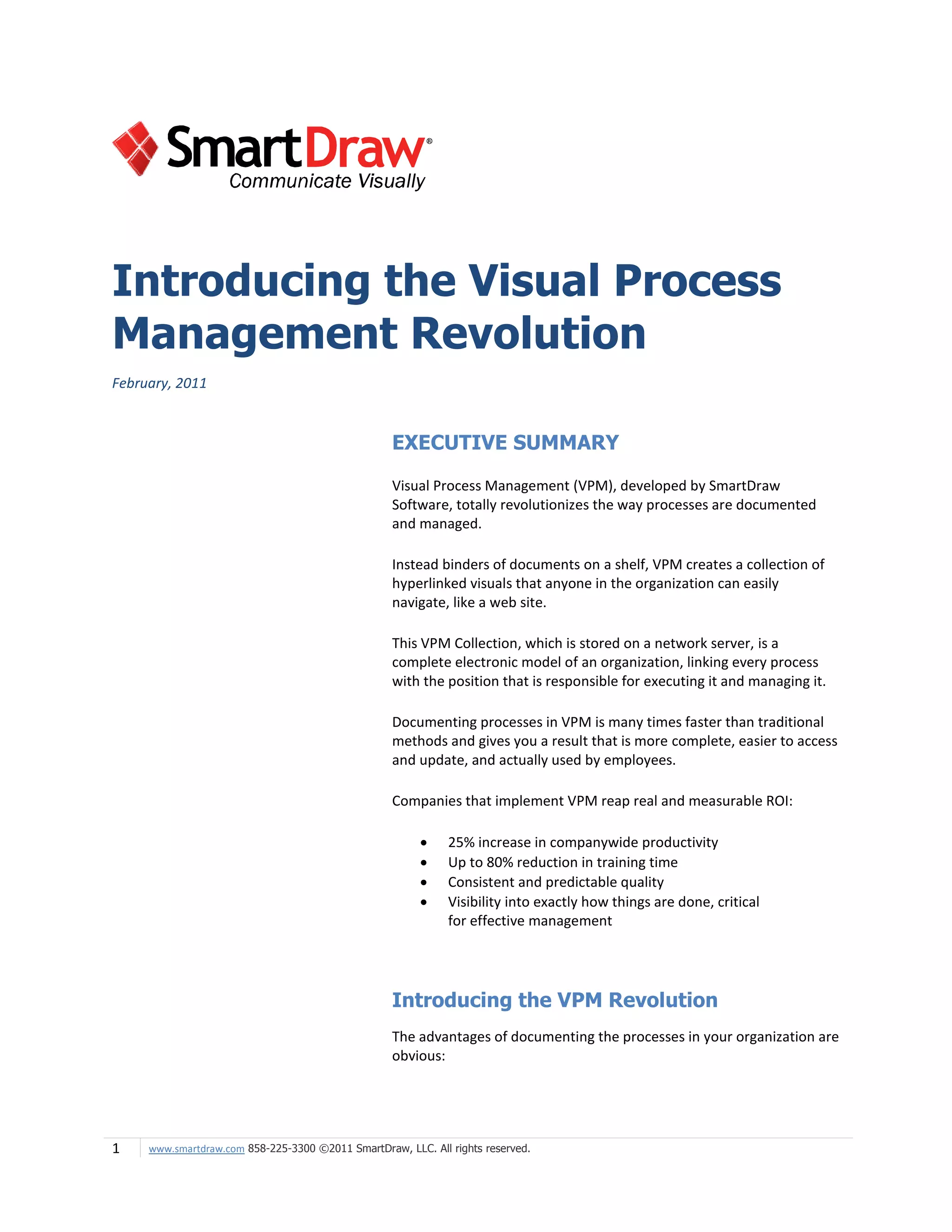 Visual Process Management (VPM) | PDF