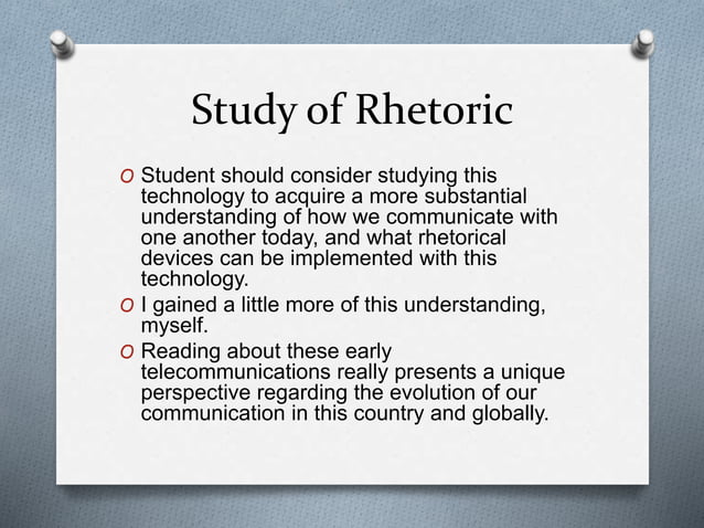 Visual Rhetoric Project | PPTX