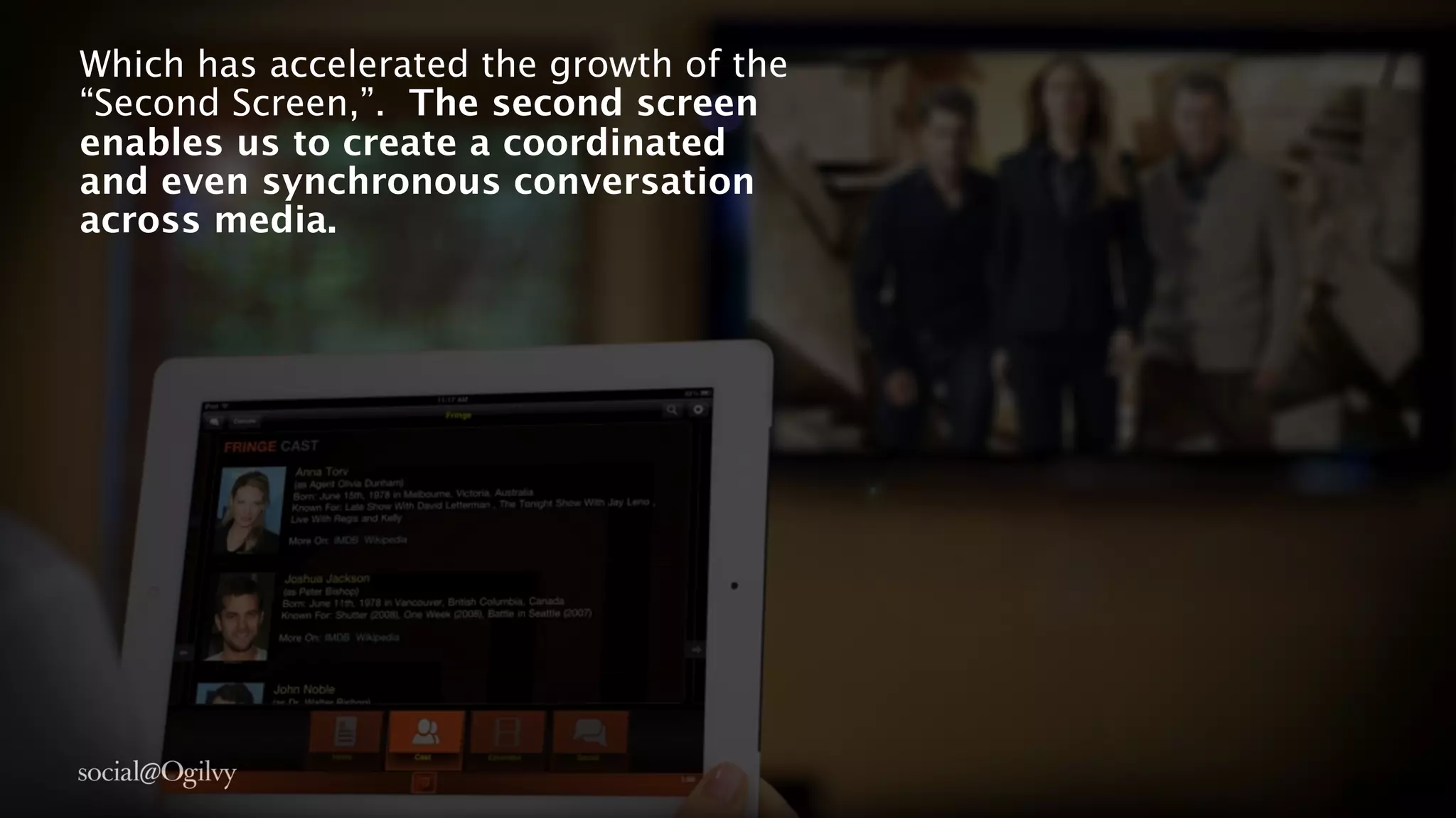 Five Principles for Storytelling in a Multi-Screening World | PPT