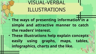 Visual and verbal illustrations - grade 8 q2 | PPT