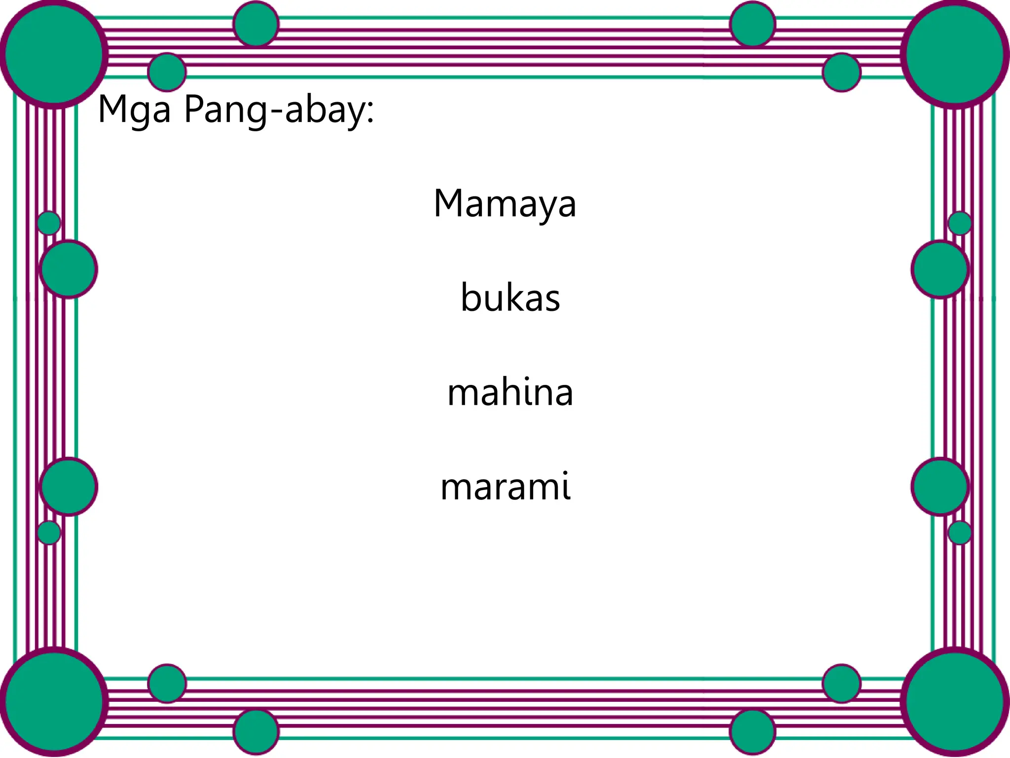 Powerpoint presentation for grade one class in different learning areas ...