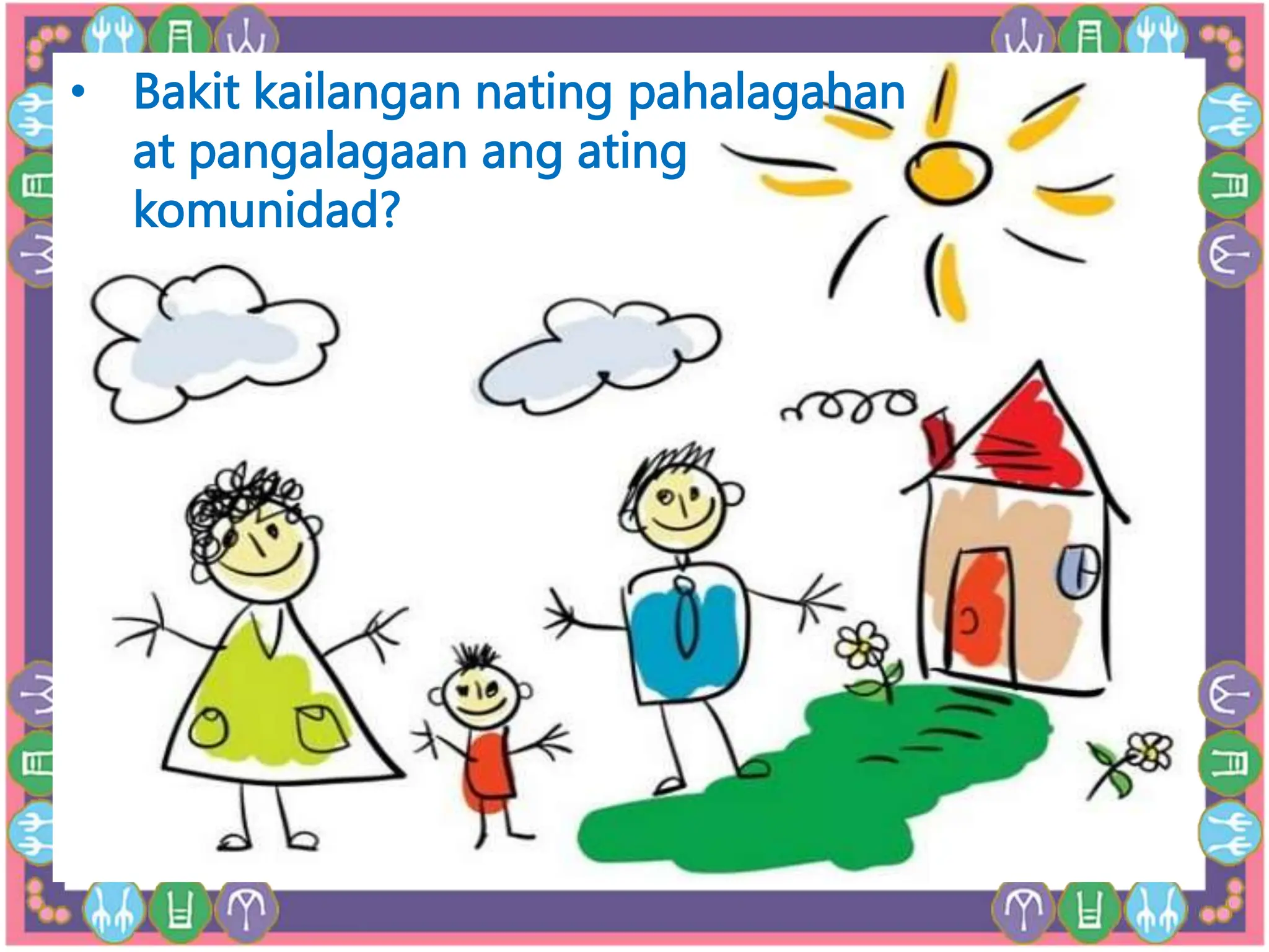 Powerpoint presentation for grade one class in different learning areas ...