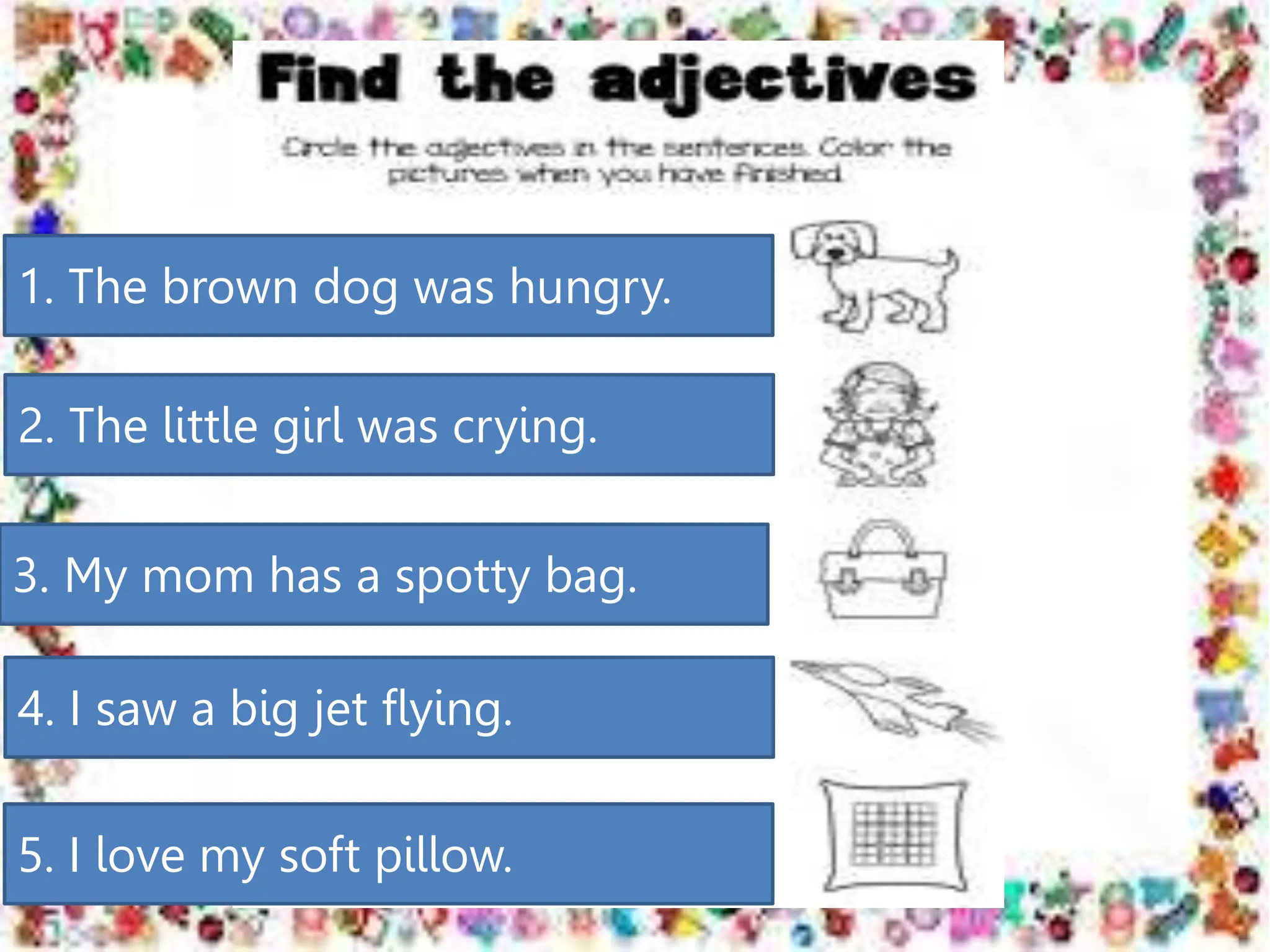 Powerpoint presentation for grade one class in different learning areas ...