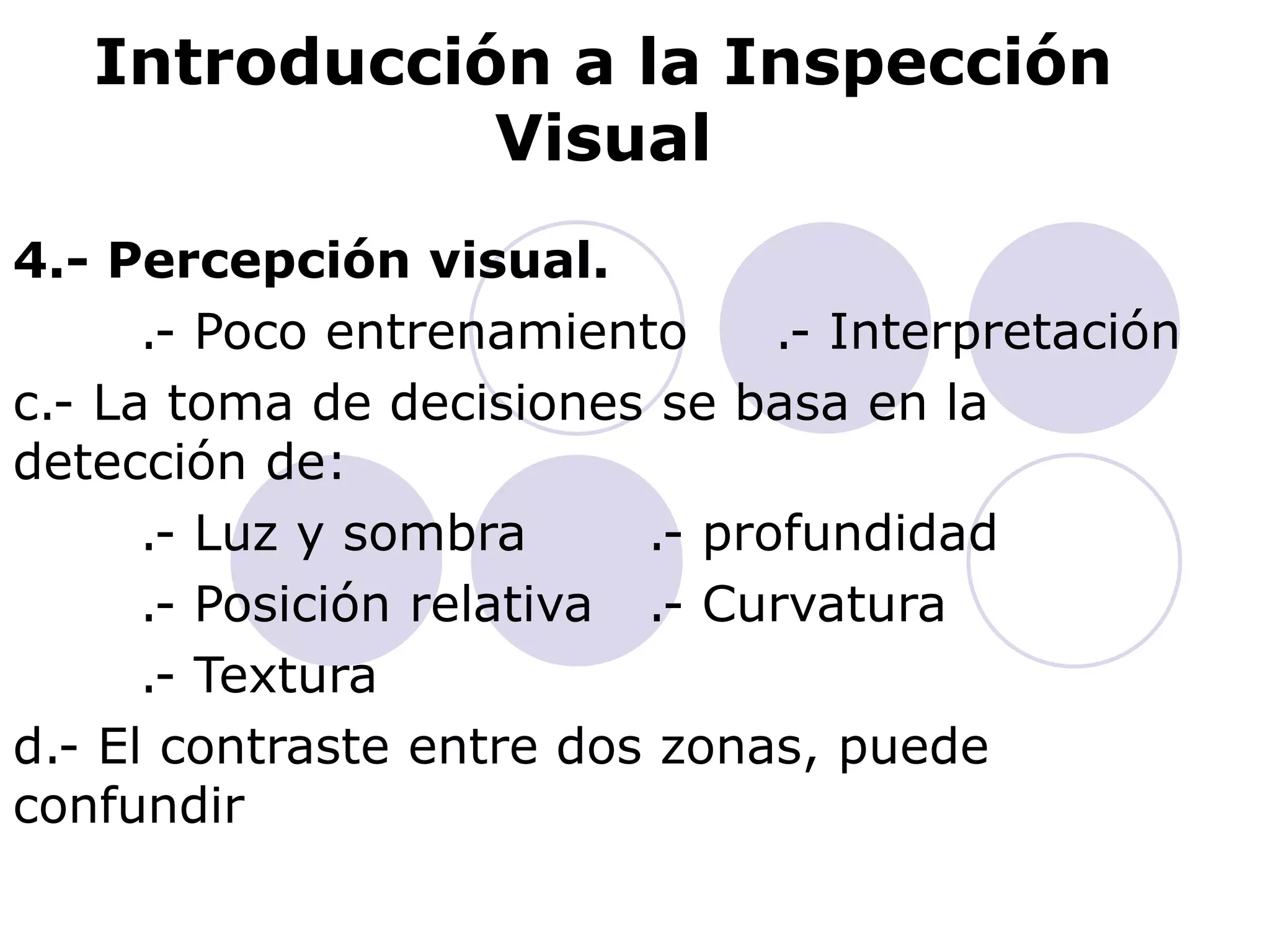 Visual2 Inspección Visual | PPT