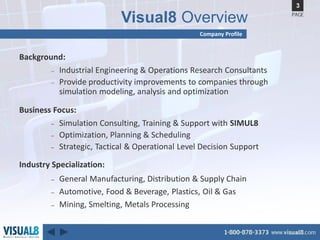 SIMUL8 User Group - Visual8 Case Study - Plywood Manufacturing. | PDF