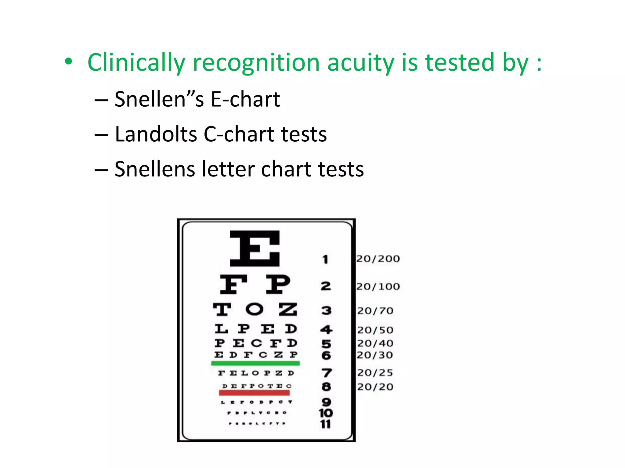 Visual Acuity | PPTX