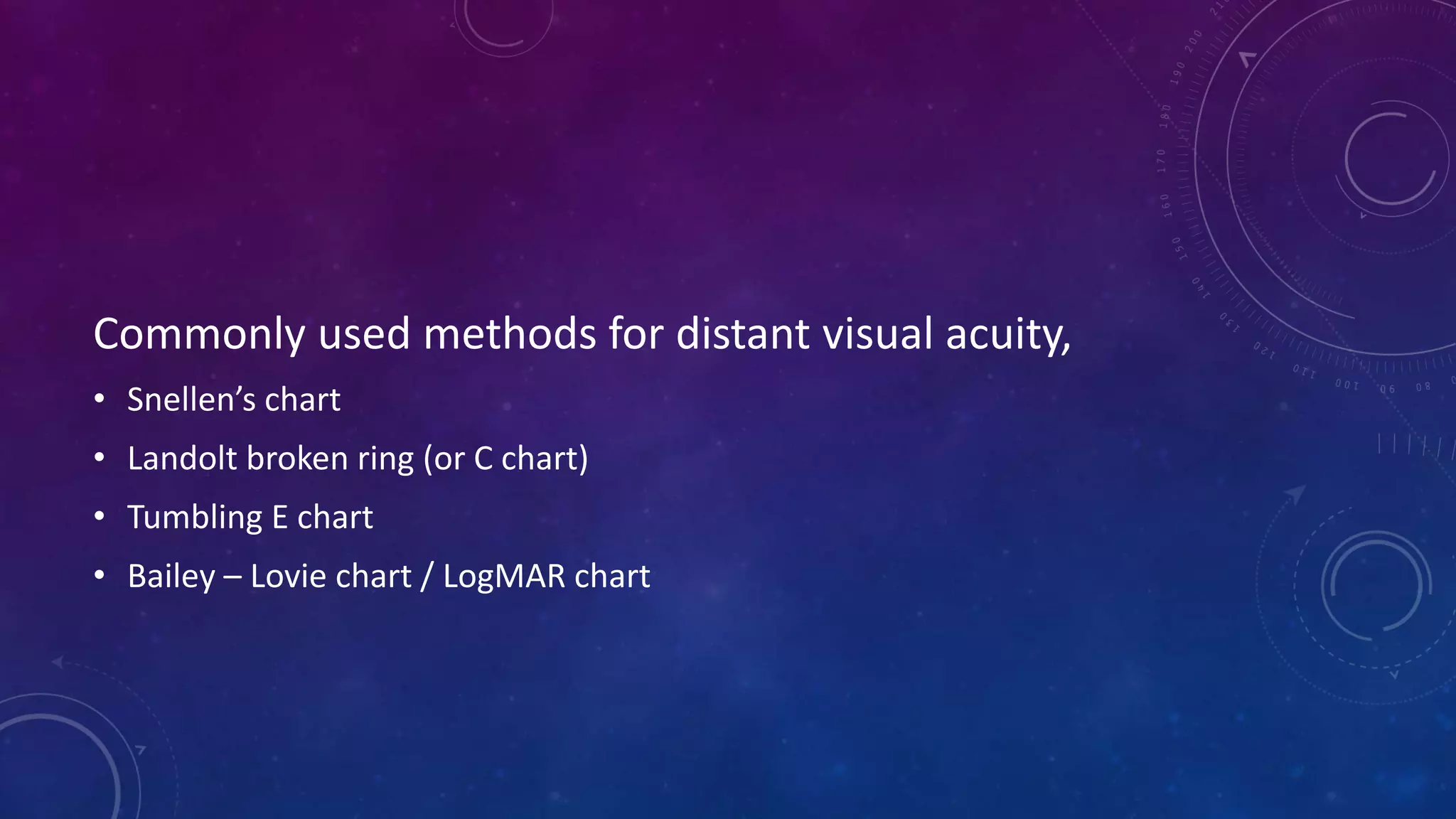Visual acuity | PPTX