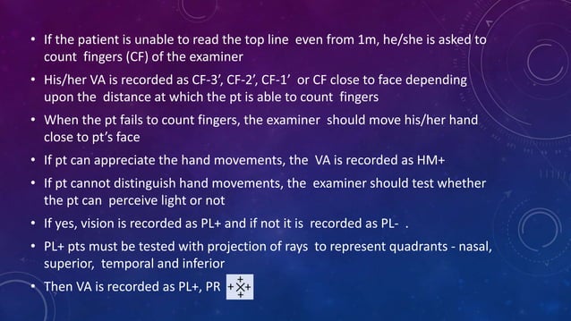 Visual acuity | PPTX | Eye and Vision Conditions | Diseases and Conditions