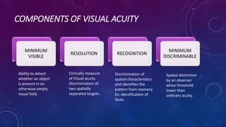 Visual acuity | PPTX