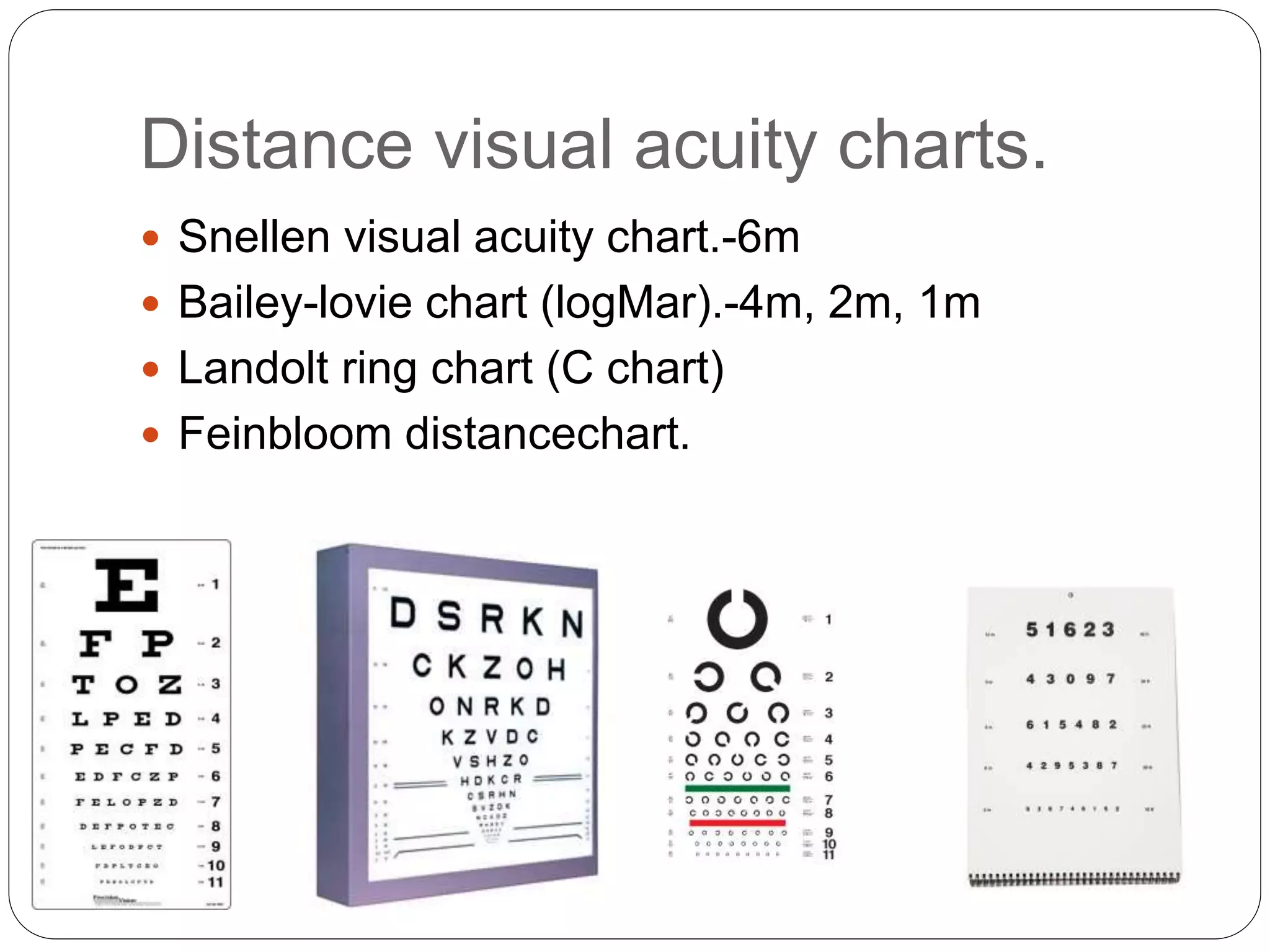 Visual acuity | PPTX