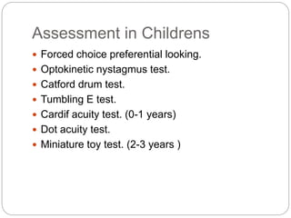 Visual acuity | PPTX