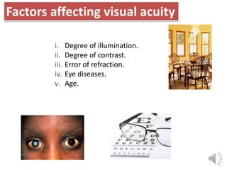 Visual acuity | PPTX