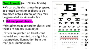 Visual acuity | PPTX