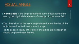 Visual acuity by Optom Ankit Varshney | PPTX