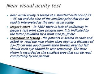 Visual acuity | PPTX