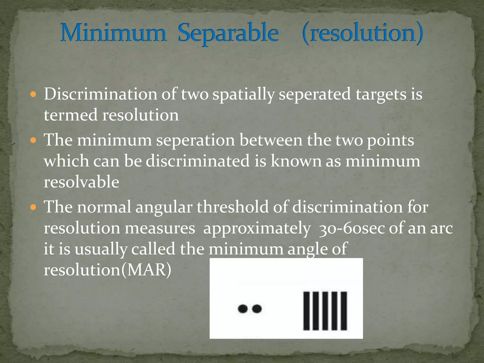 Visual acuity | PPTX | Eye and Vision Conditions | Diseases and Conditions