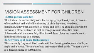 Distant Visual acuity and Snellen chart Overview | PPTX | Eye and ...