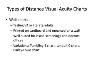 Visual Acuity .pptx | Eye and Vision Conditions | Diseases and Conditions