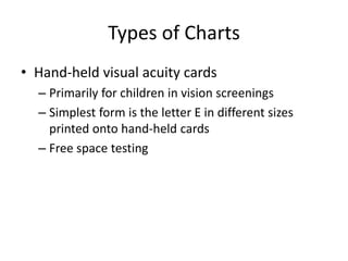Visual Acuity .pptx | Eye and Vision Conditions | Diseases and Conditions