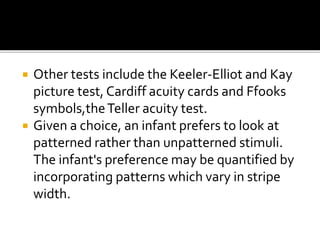 Visual acuity | PPTX