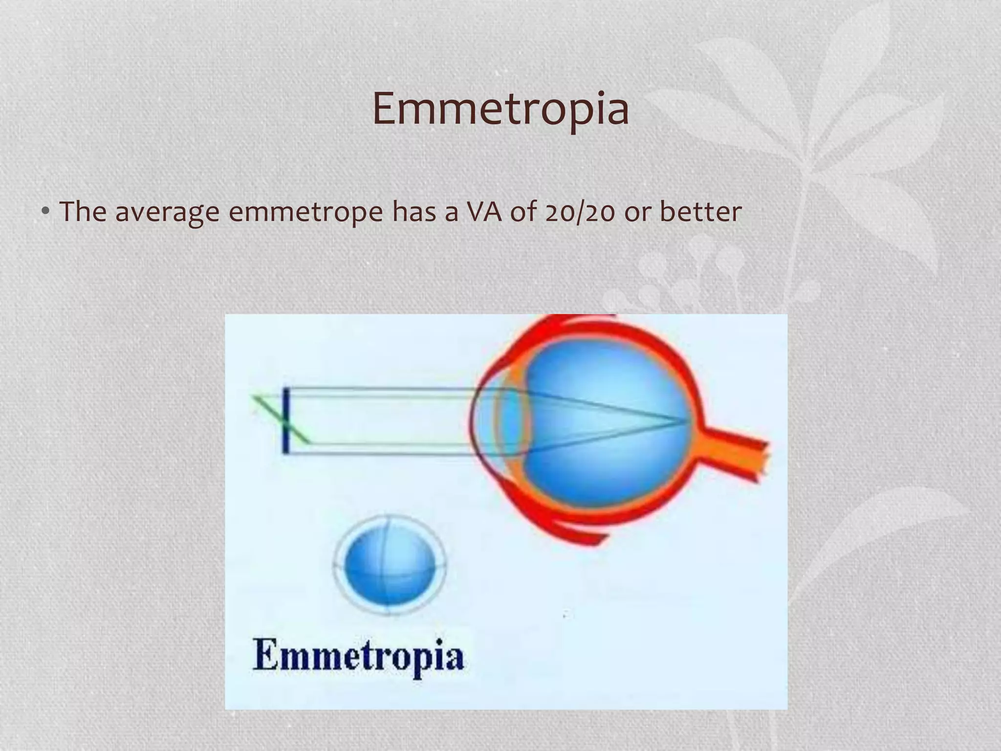 Visual acuity and its disturbances (asik) | PPT